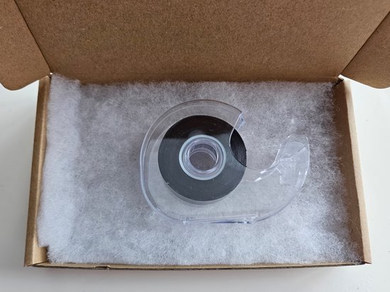 Magnetische tape op rol -zwart - 19 mm - Zelfklevende plakband ...