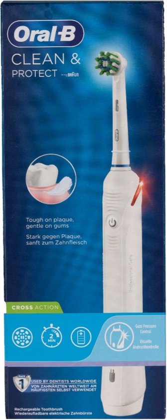 Oral-B Pro Clean & Protect - Elektrische Tandenborstel - Wit | bol