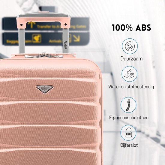 N-Trendsfactory Reiskoffers - Compatibel met 100 ...