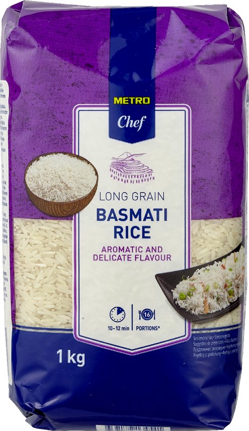 METRO Chef Basmati rijst 1 kg | bol