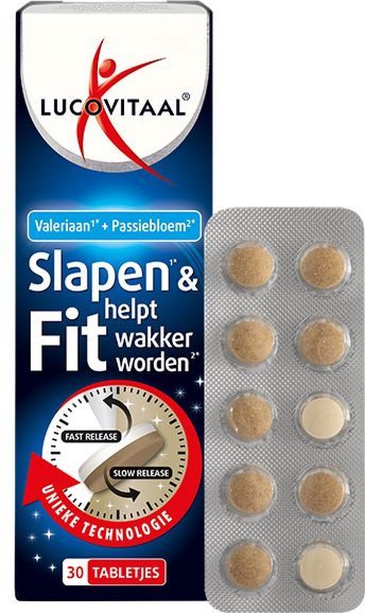 Lucovitaal Slapen & fit wakker worden (30tb) | bol