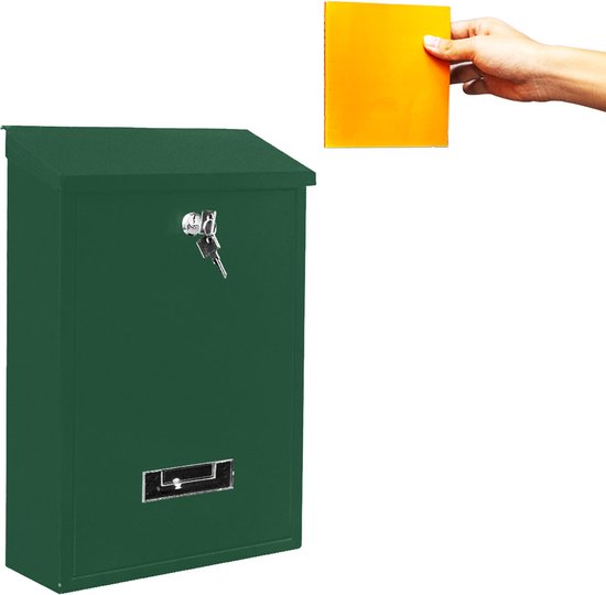 BRASQ Brievenbus Basic Groen PB100 | bol