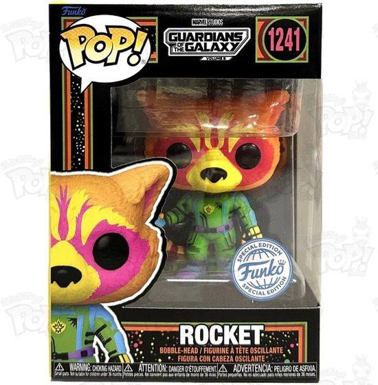 Funko Pop! Marvel Studios Guardians of the Galaxy - Rocket #1241 ...