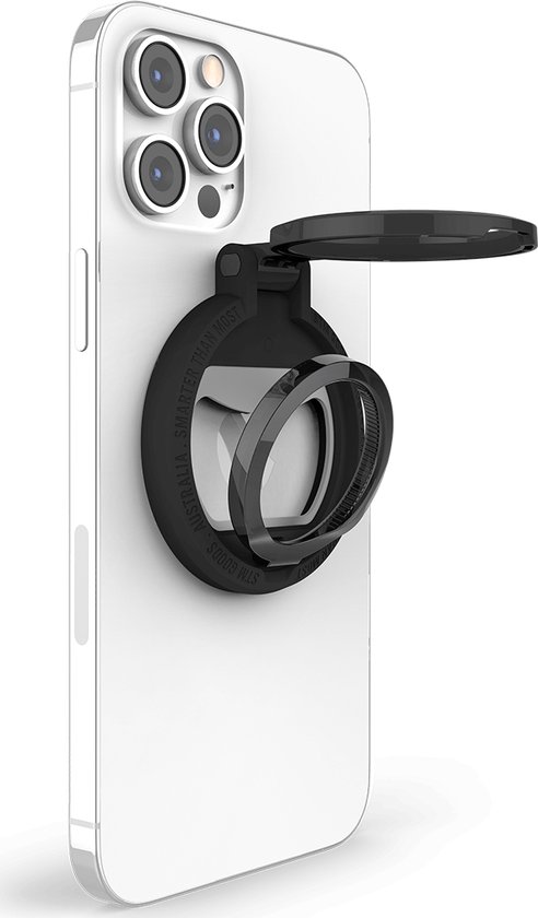 STM Magloop - 3-in-1 vingerlus - MagSafe - zwart | bol
