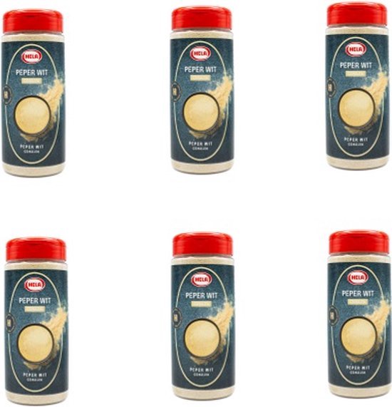 Hela Witte peper gemalen 300 gr | bol.com