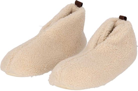 Apollo - Sloffen dames mules - Offwhite - Teddy Wol - Maat 37/38 ...