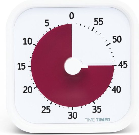 Time Timer MOD HOME EDITION - kleur Cotton Ball White - 60 Minuten ...
