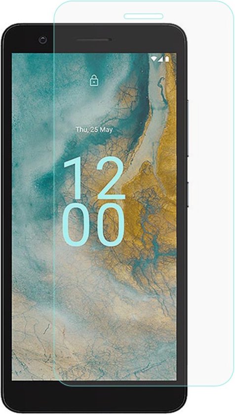 9H Tempered Glass - Geschikt voor Nokia C02 Screen Protector ...