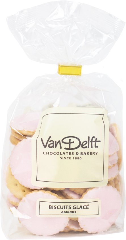 Van Delft Glacé Biscuits Aardbei | bol.com