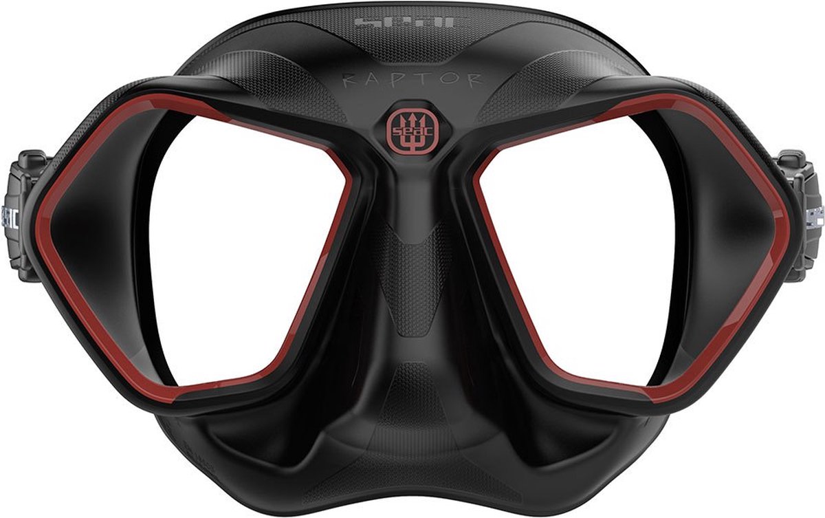 Seacsub Raptor Apneu Masker Rood | bol.com