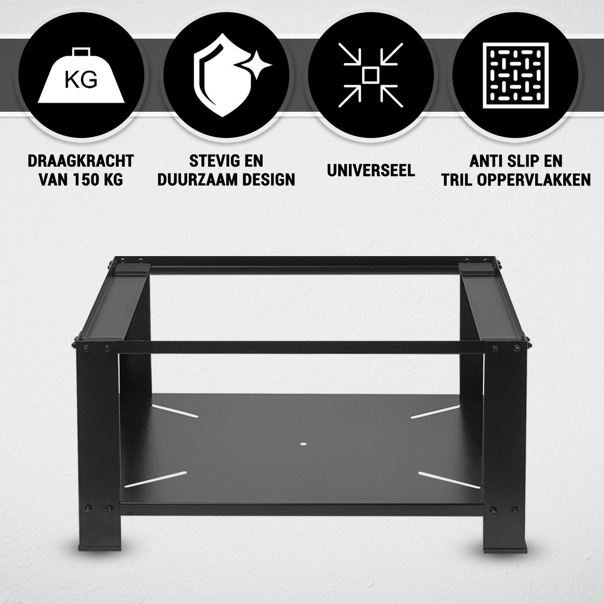 Vonia Wasmachine Verhoger - Wasmachine verhoger met Legplank ...