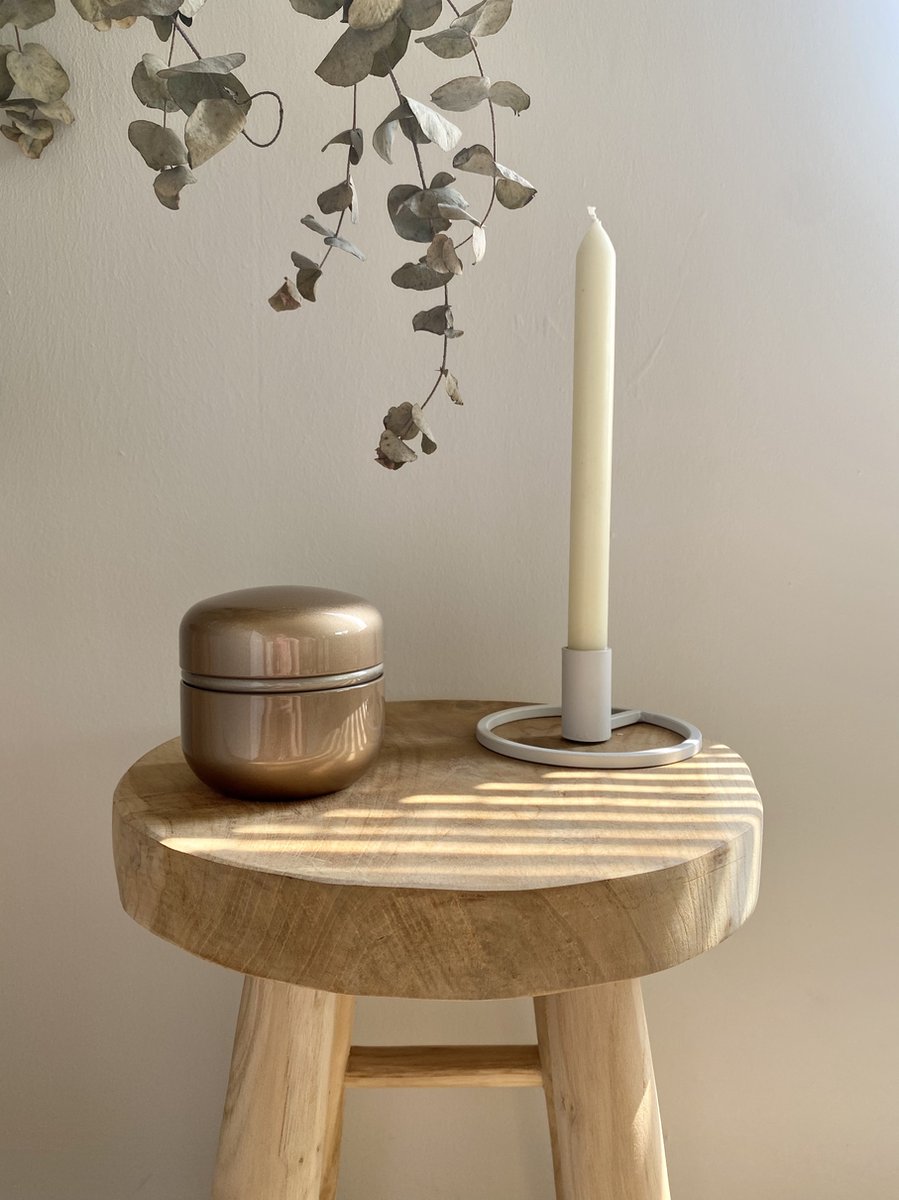 Star urn - goud - 0,25L - hoogwaardig aluminium - moderne urn - kleine ...
