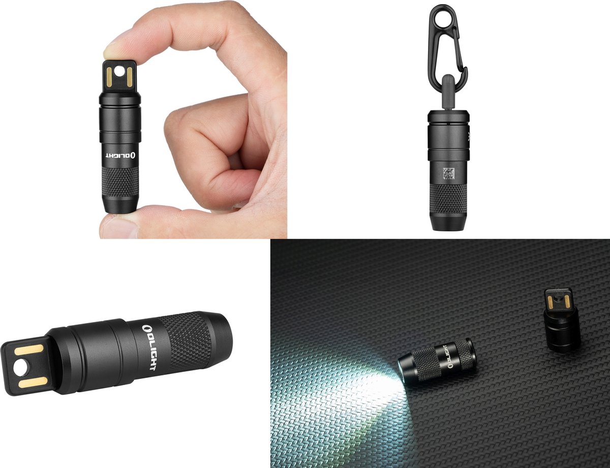 Olight USBSleutelhanger Mini Zaklampje Oplaadbare Pocket Zaklamp Lampje ...