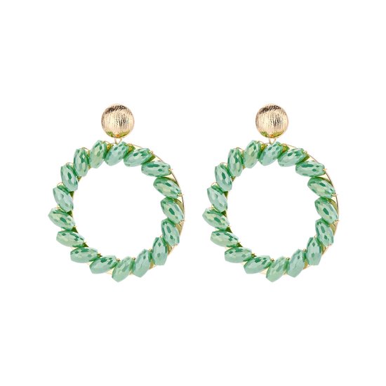 Biba - Oorbellen - Oorhangers - Add Some Neon - Groen | bol