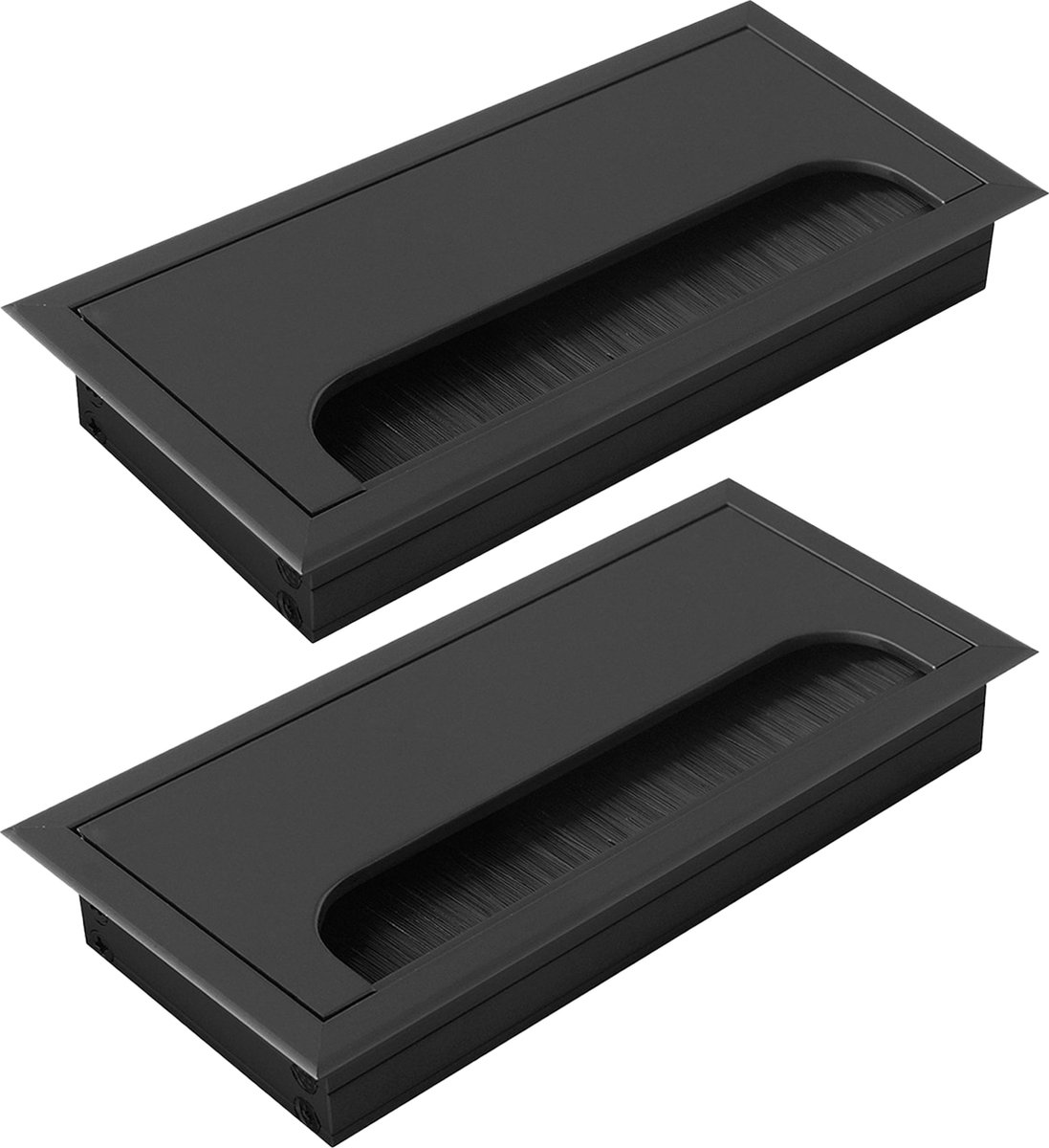 Eleganca Kabeldoorvoer – Kabelgat voor Bureau – Met Borstelafsluiting ...