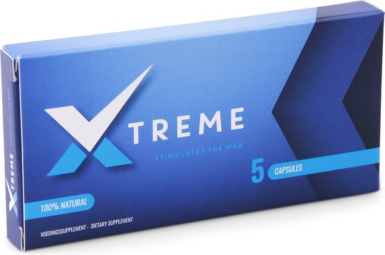 Xtreme 30 capsules - Natuurlijke Erectiepillen voor Mannen - Krachtige ...