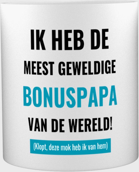 kyol - ik heb de meest geweldige bonuspapa van wereld (klopt, deze mok ...