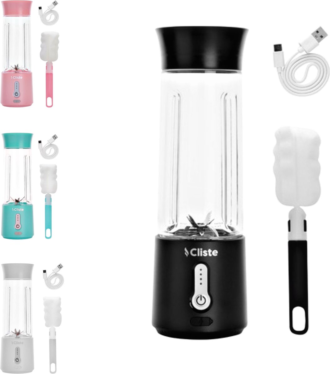 Draagbare Blender - Blender To Go - Smoothie Blender - USB Oplaadbaar ...