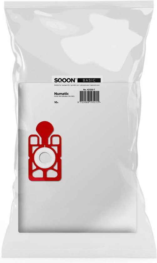 SQOON® Stofzuigerzakken geschikt voor Numatic Henry HVR160, Hetty ...