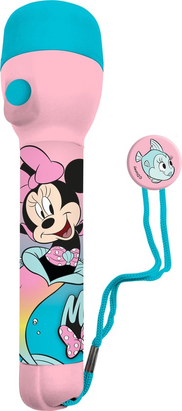 Disney Minnie Mouse Zaklamp - Big Torch - Roze | bol