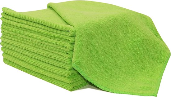 Set van 10 microvezel poetsdoeken 40 x 40 cm 280 g/m² 017 | bol