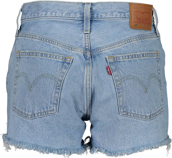 Levi's 501 high rise kort denim short - Maat W29 | bol.com