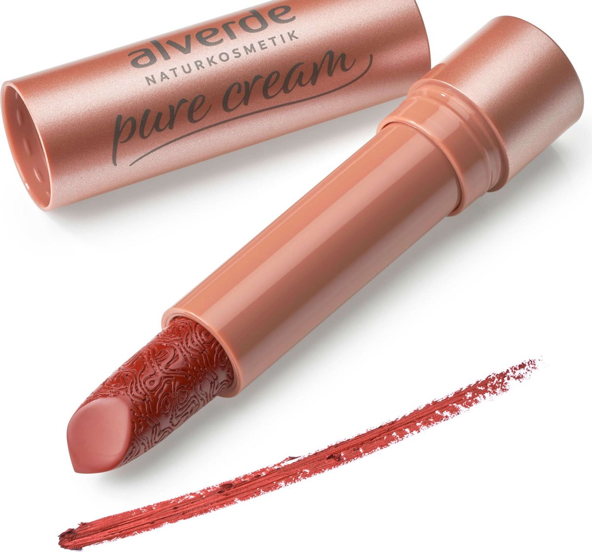 alverde NATURKOSMETIK Lippenstift Pure Cream 50 Warm Embrace, 3,8 g | bol