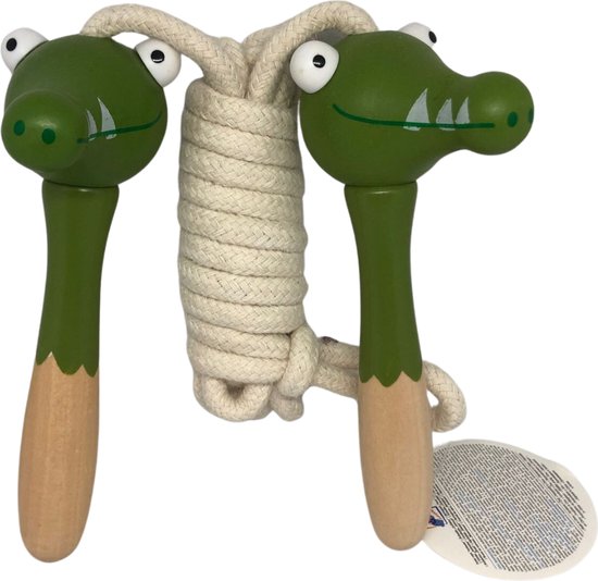 Kinderspringtouw jungle springtouw houten springtouw stevige touw ...