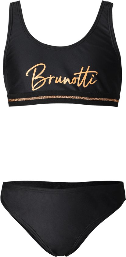 Brunotti Amellia Meisjes Bikini | Zwart - 140 | bol.com