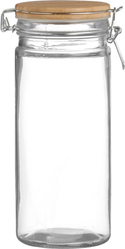 Weckpot/inmaakpot - 6x - 1.3L - glas - met beugelsluiting - incl ...