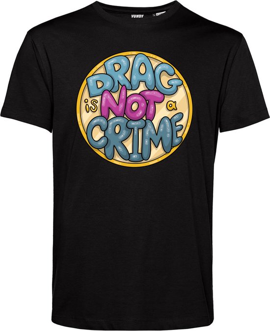 T-shirt Drag Is Not A Crime | Gay pride shirt kleding | Regenboog ...