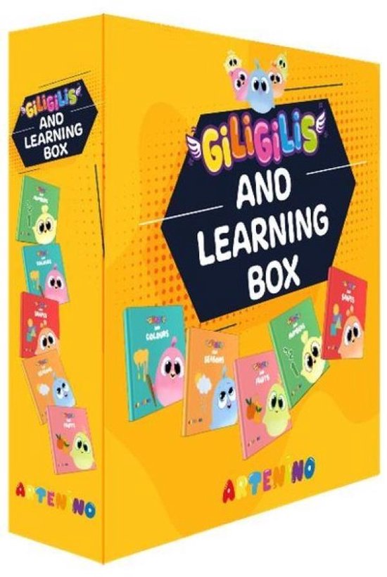 Giligilis and Learning Box - İngilizce Eğitici Mini Karton Kitap Serisi ...
