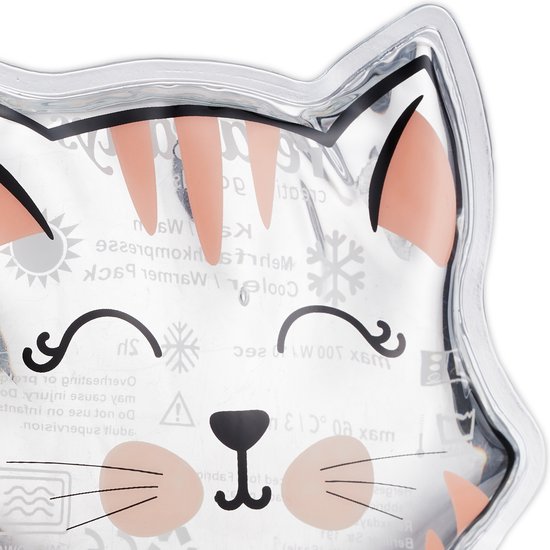 Relaxdays hot cold pack kinderen - set van 4 - cool pack gel - koud ...