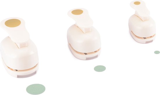 Vaessen Creative Pons - Set 10-16-25mm - 3st | bol