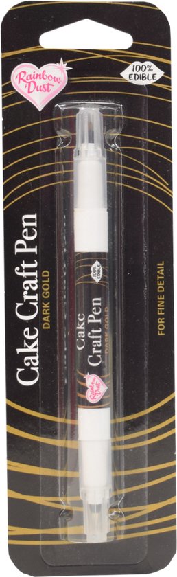 RD Cake Craft Pen - Dark Gold | bol