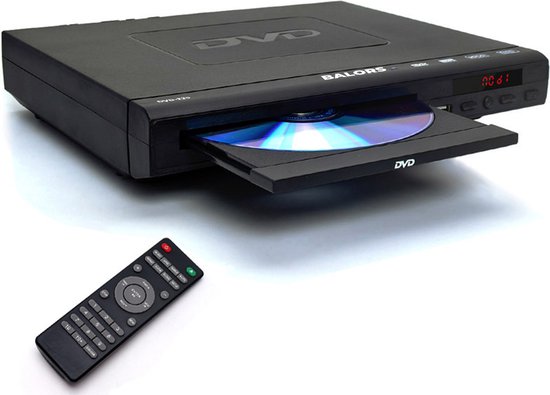 BALORS® DVD Speler met HDMI - DVD Speler Laptop - DVD Speler Regiovrij ...