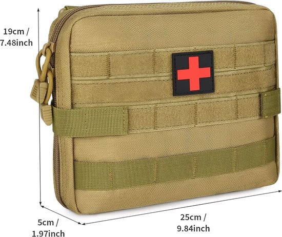 Mini EHBO-kit Tassen Tactische Molle Emergency Survival Kits Gear Bag ...
