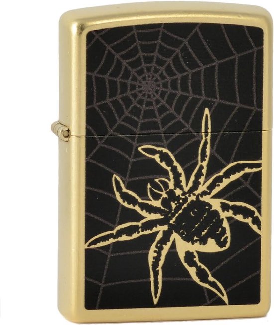 Zippo spider in web gold | bol