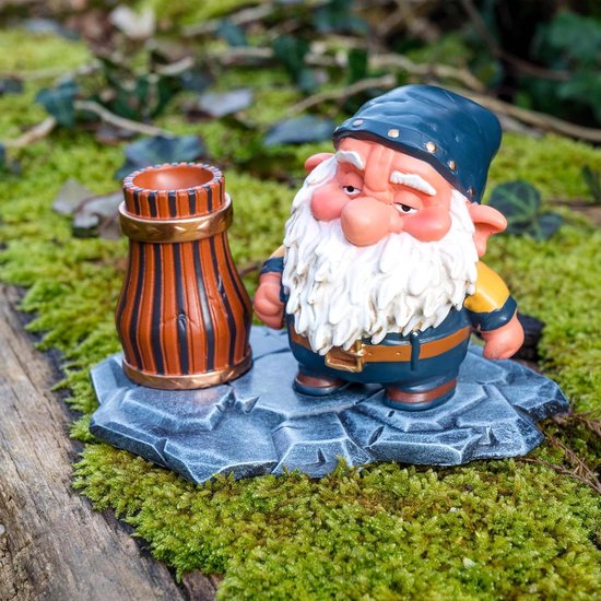 Tuinkabouter Grappig Crafty - Grappige Tuinkabouter voor Buiten Dronken ...