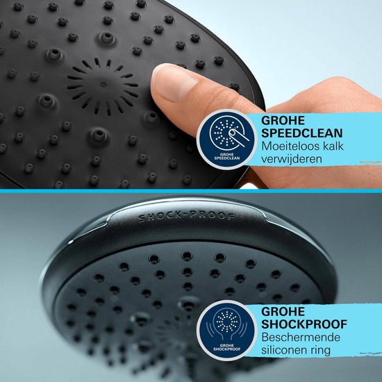 GROHE QuickFix Vitalio Comfort 250 douchesysteem met thermostaat ...