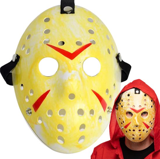 Jason Voorhees Hockey Masker - Halloween Masker - Horror Film Friday ...