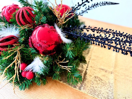TableBloom - Kerstdecoratie - Uniek samengesteld Kerststuk KerstSlinger ...
