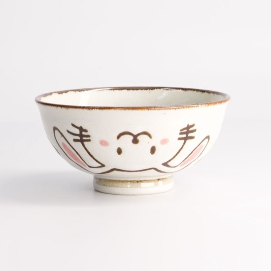 Tokyo Design Studio – Kawaii – Rabbit Usagi – Rice Bowl – Red – 11 ...
