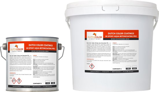 DCC 2K Epoxy Aqua Betoncoating - 5kg - RAL 7040 | Venstergrijs | bol
