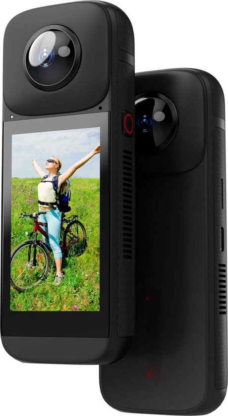 V2 360 Vlog Camera met 1/2" 48MP Sensoren - 5.7K 360 Video - 72MP 360 ...