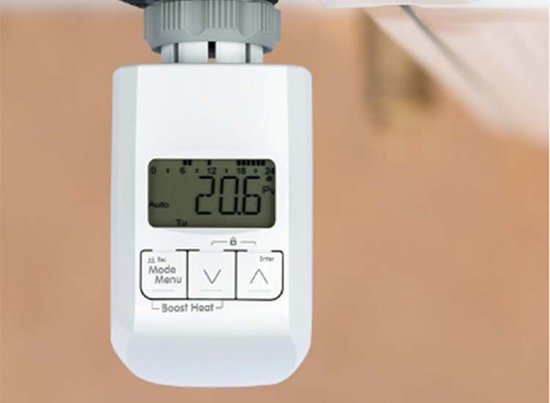 Hi Radiator thermostaat - Temperatuurregelaar - Wit | bol