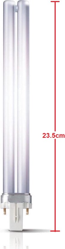 Philips Master PL-S 2P G23 11W 2700K 900lm 230V - 827 - Warm Wit Licht | bol