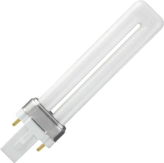 PL-S | G23 Fitting | 7W | 830 Warm Wit | Opaal | 2-Pin | bol