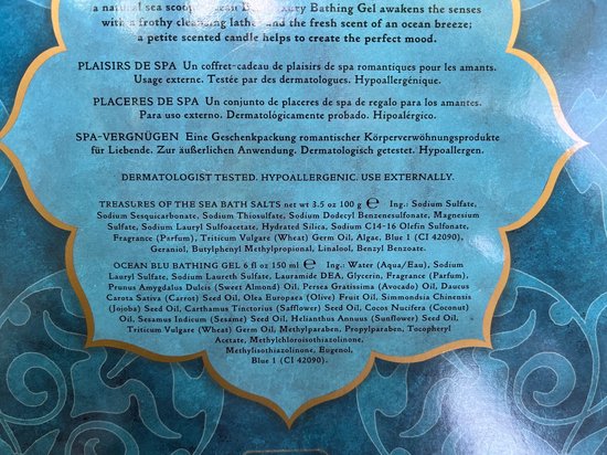 KAMASUTRA - SPA PLEASURES - AN OCEAN FRESH SET OF ROMANTIC BATHING ESSENTIALS | bol