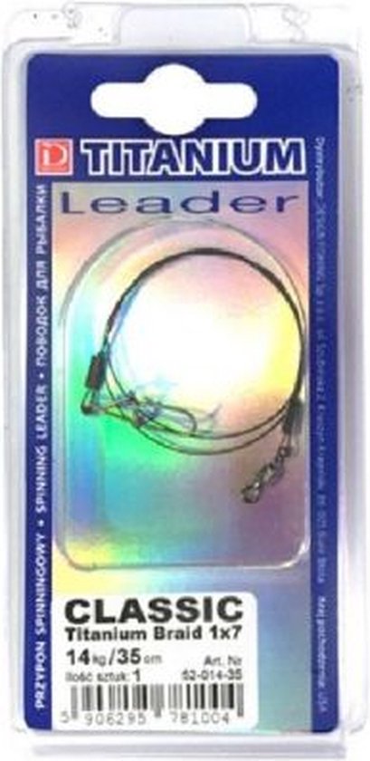 Dragon Classic Titanium Leader 9kg / 15cm | bol